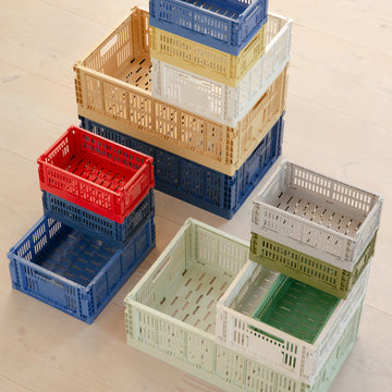 HAY Klappbox - Aufbewahrungsbox Colour Crate S – DesignWe.Love