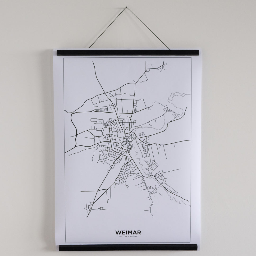 Stadtplan Weimar Poster – DesignWe.Love