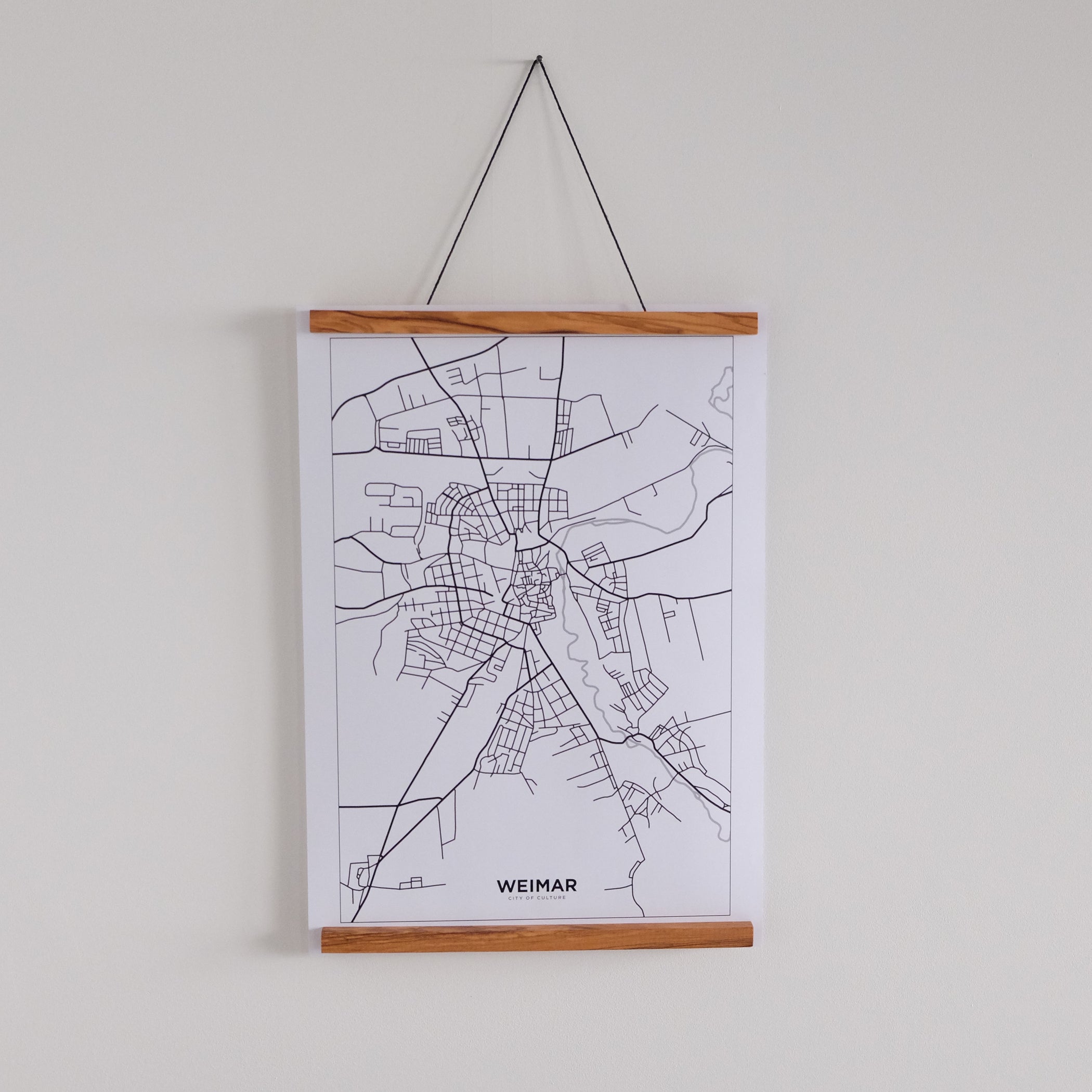 Stadtplan Weimar Poster – DesignWe.Love